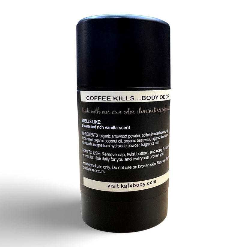 Vanilla Bean - KAFX Body Natural Coffee Infused Deodorant