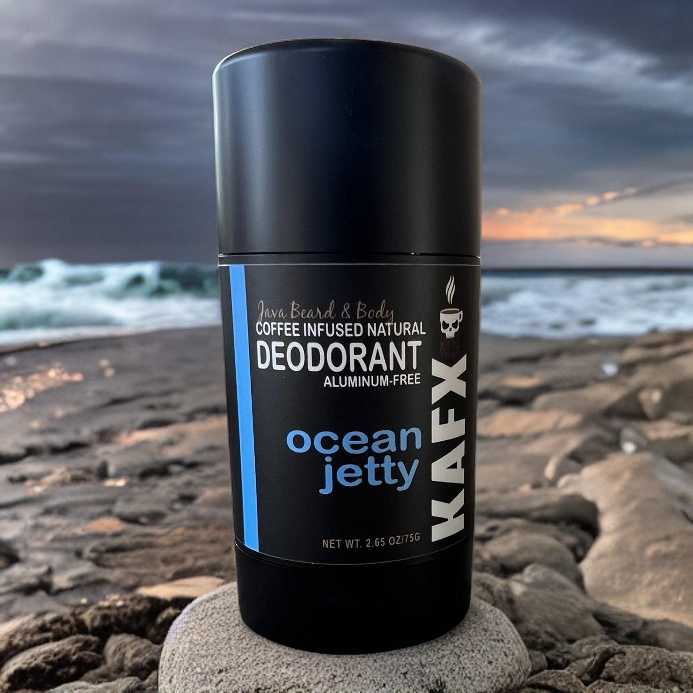Java Skin Natural Deodorant- Ocean Jetty - Java Beard – KAFX Body