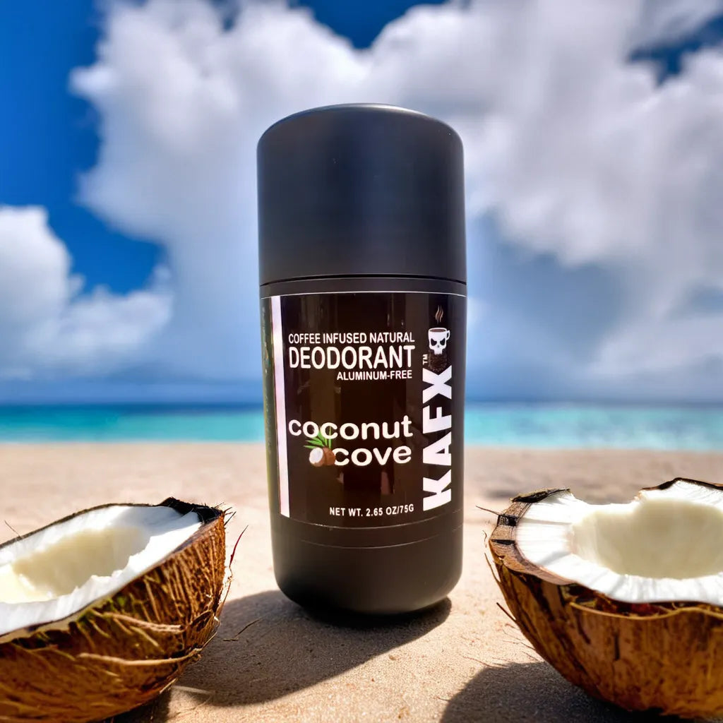 Coconut Cove KAFX Body Natural Coffee Infused Deodorant